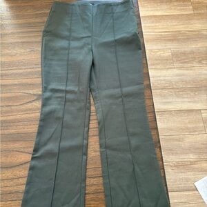 LOFT | Pants & Jumpsuits | Loft Gray Kick Crop Flare Slacks | Poshmark